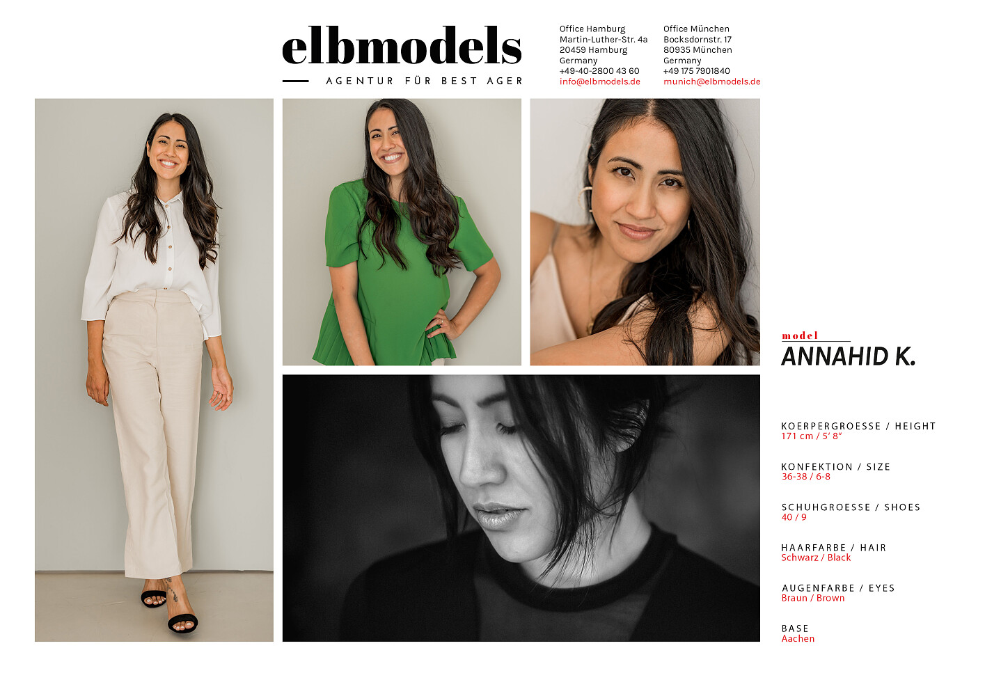 Annahid Ku | ELBMODELS