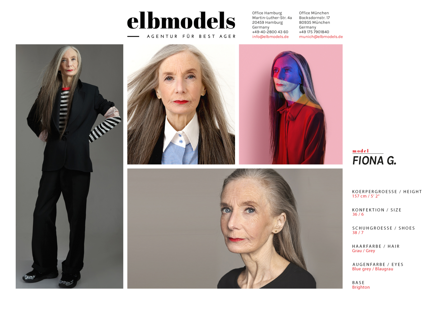 Fiona Go | ELBMODELS