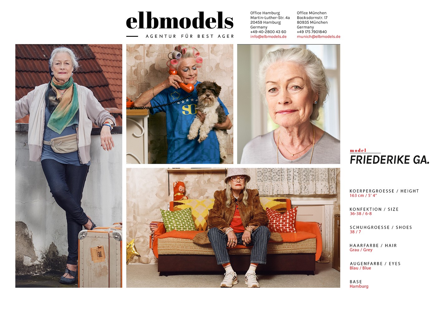 Friederike Ga | ELBMODELS